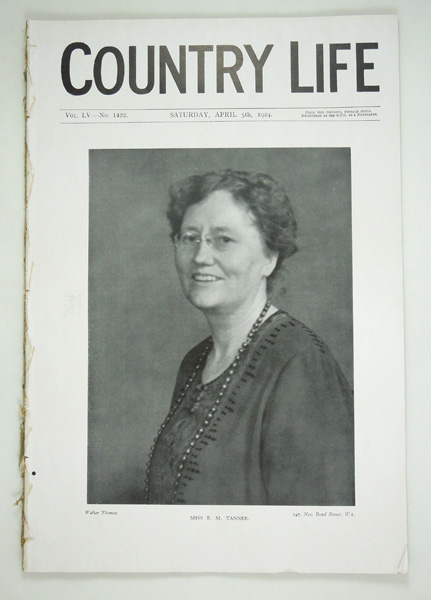 Country Life Magazine on Cockfield Hall in Suffolk April 5th 1924