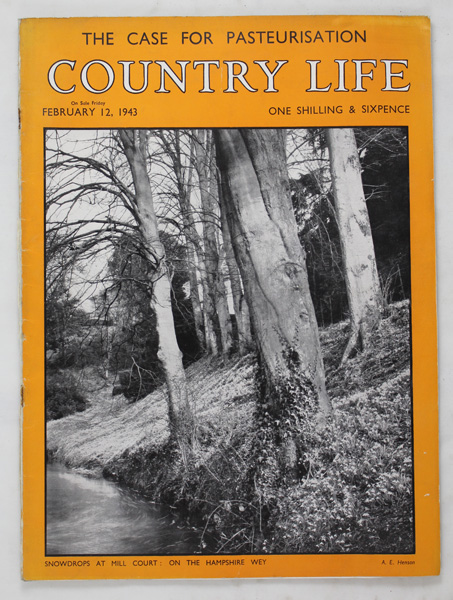 Country Life Magazine on Inkpen Old Rectory in Berkshire Feb 12th 1943
